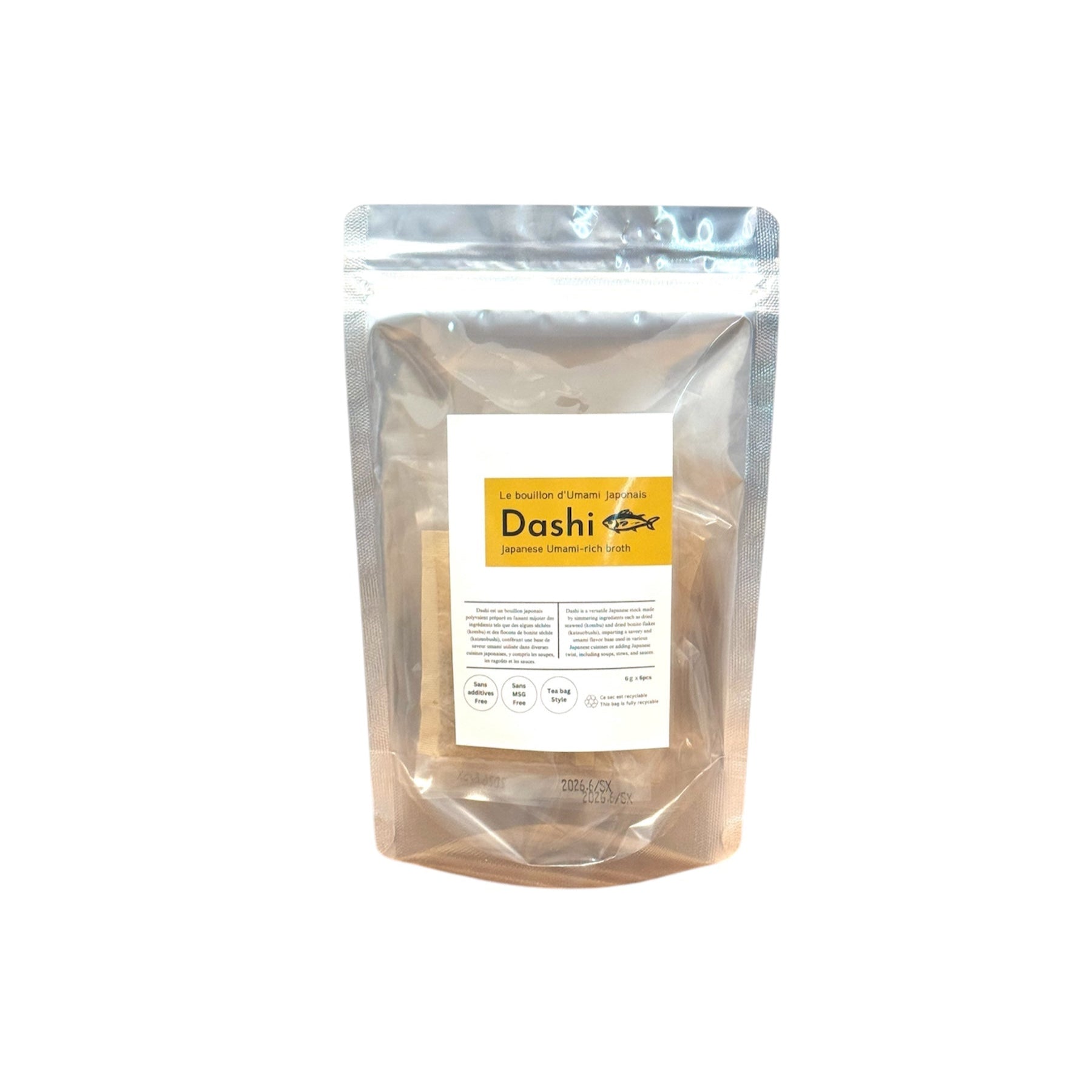 Dashi -bouillon d’umami- (6 dashi bags (1 bag serves 2 portions)) – LA ...